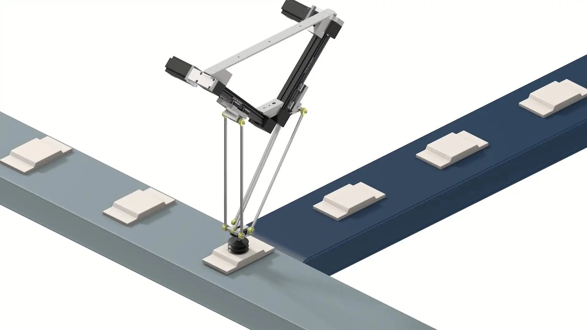 2-axis delta robot | Workspace 400 or 700 mm