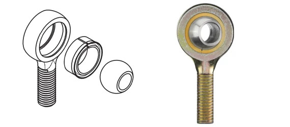 igubal® rod end bearing with metallic housing | igus®