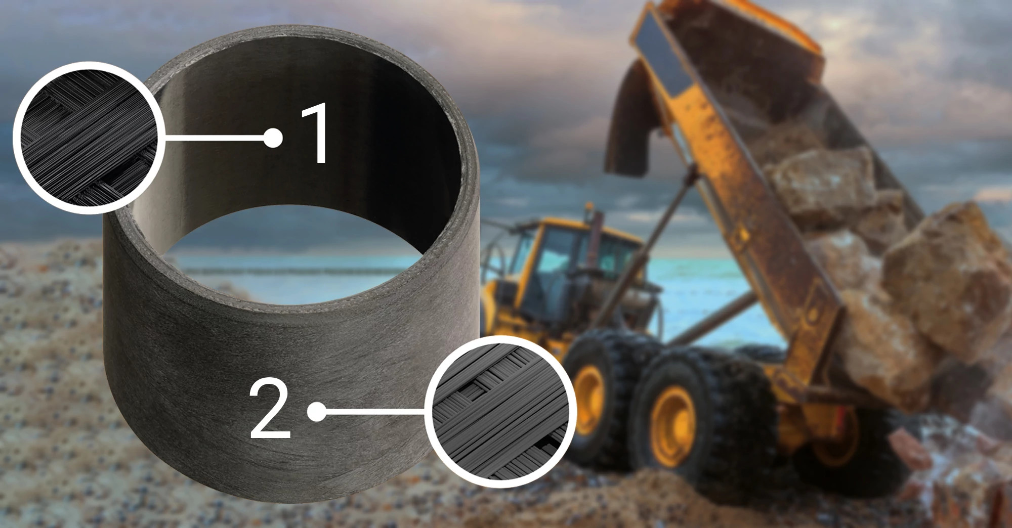 Fibre composite plain bearing igutex® | igus®