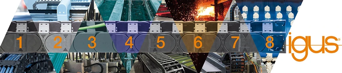 energy chain material data and colours | igus Australia