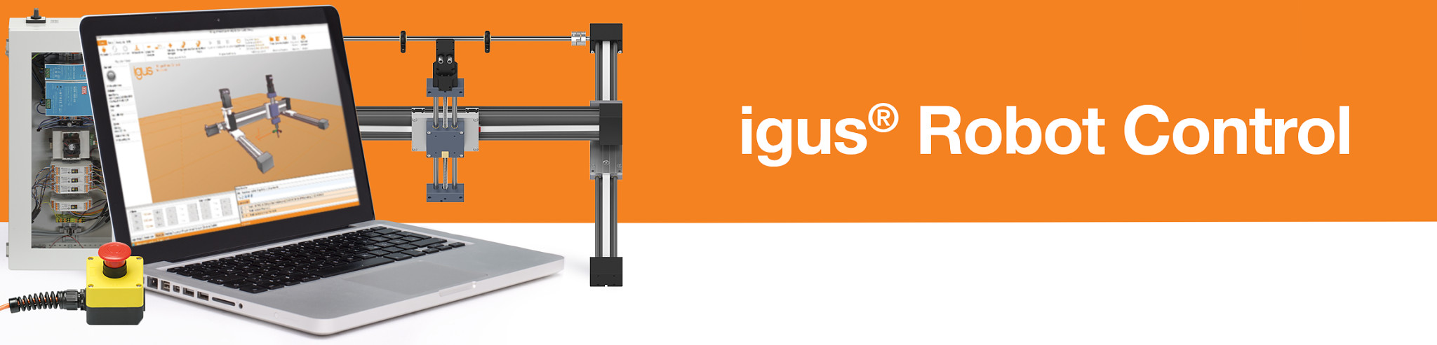 Robot control software for gantries, delta robots & robot arms | igus®