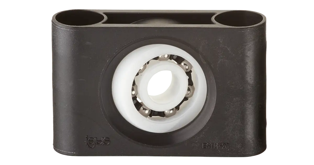 xiros® pillow block, self-adjusting, stainless steel balls