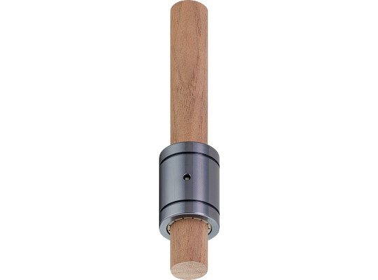 drylin® recycled linear slide bearings for wooden shafts | igus®