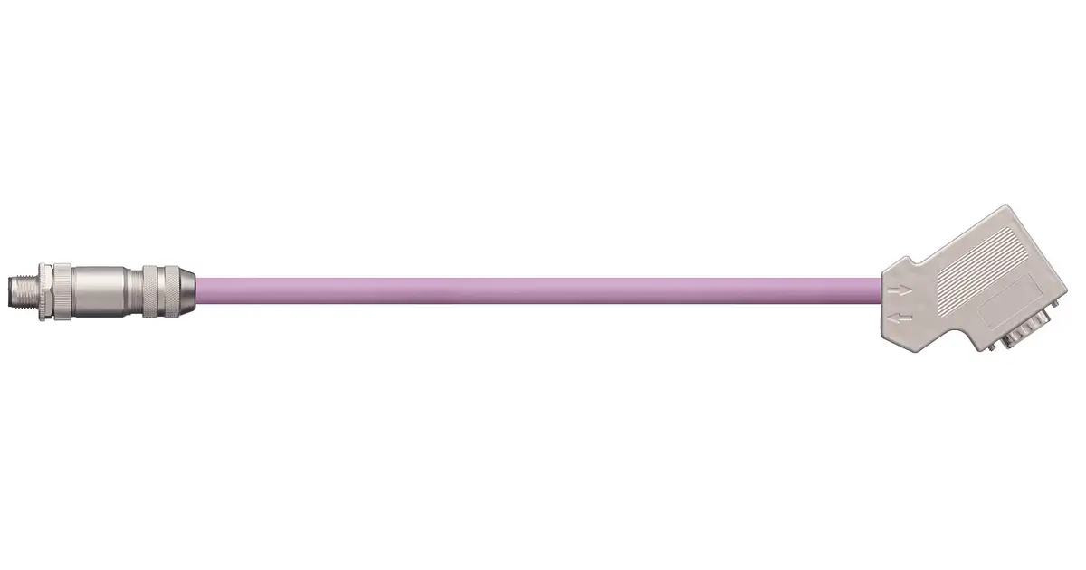 Cables Profibus confeccionados, PUR, Conector A: Phoenix Contact M12, 5 ...