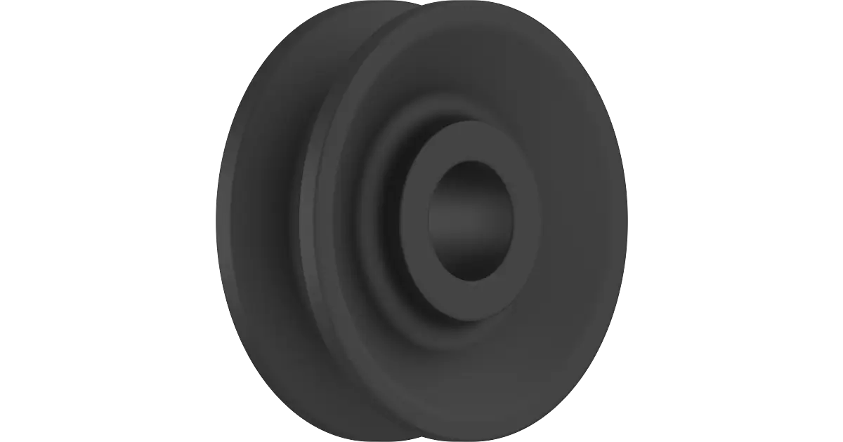 Pulley iglidur JB | Wear-resistant and resistant to shocks and impacts