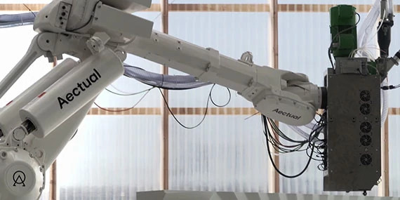 Cable routing with retraction system for 3D printing robots | igus®