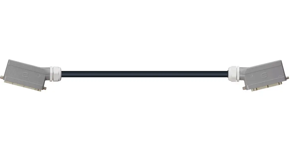 Han 24B capot - étrier longitudinal des deux côtés coudé PVC 125 x d