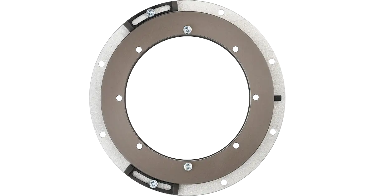 iglidur® slewing ring, PRT-04 with angle limiter over 360°, outer ring ...